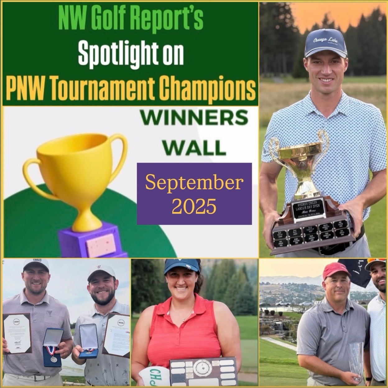 🏆 Winners Wall - September 2025 - NW Golf Report's Spotlight on ...